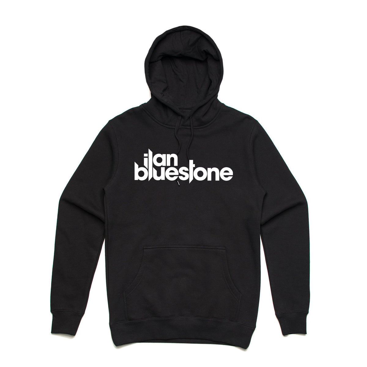 Black ilan Bluestone Logo Hoodie – ILAN BLUESTORE